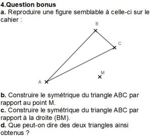5e Chapitre 7 : Symétries – Formimaths
