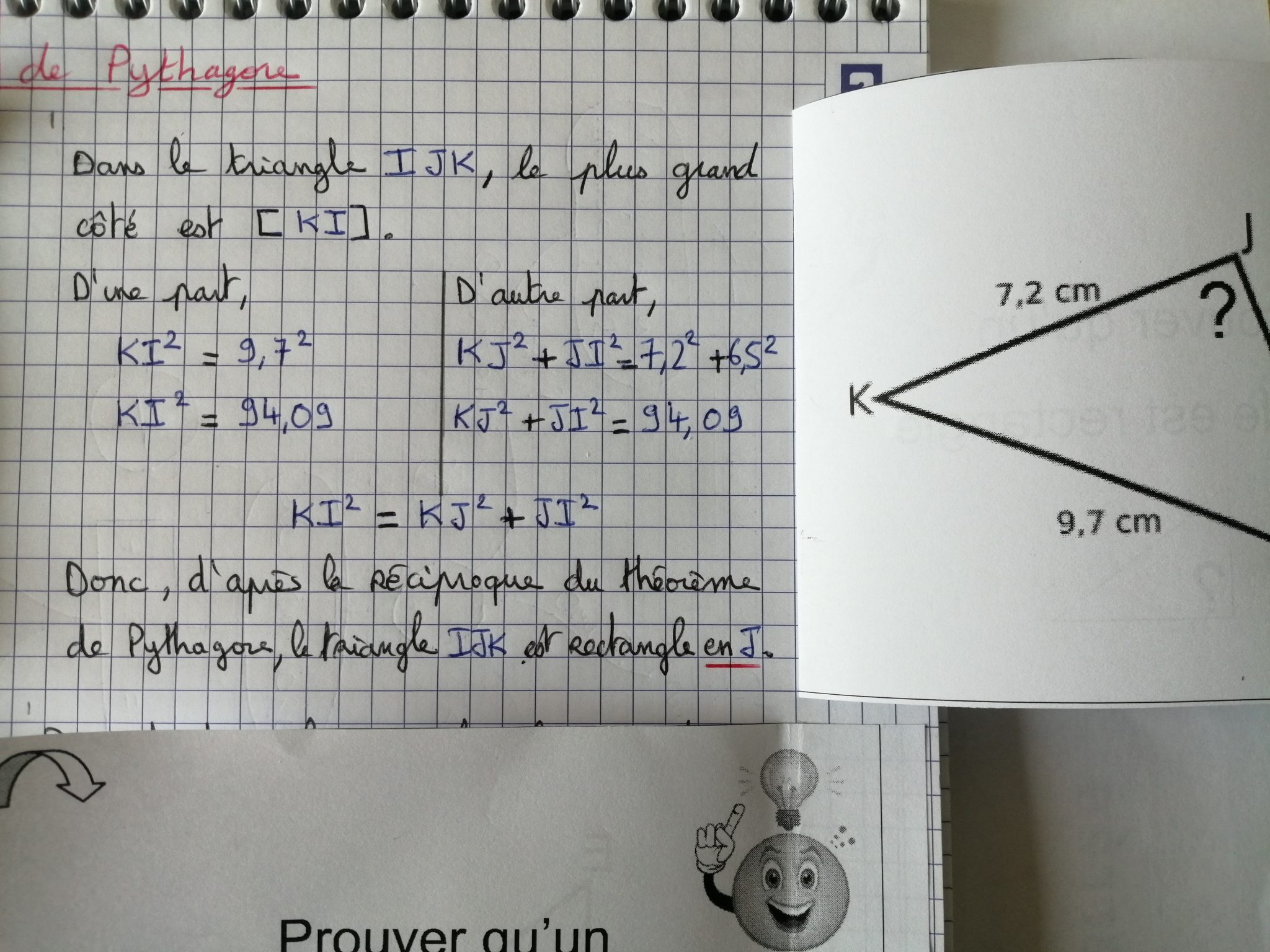 3e Chapitre 4 : Théorème de Pythagore – Formimaths