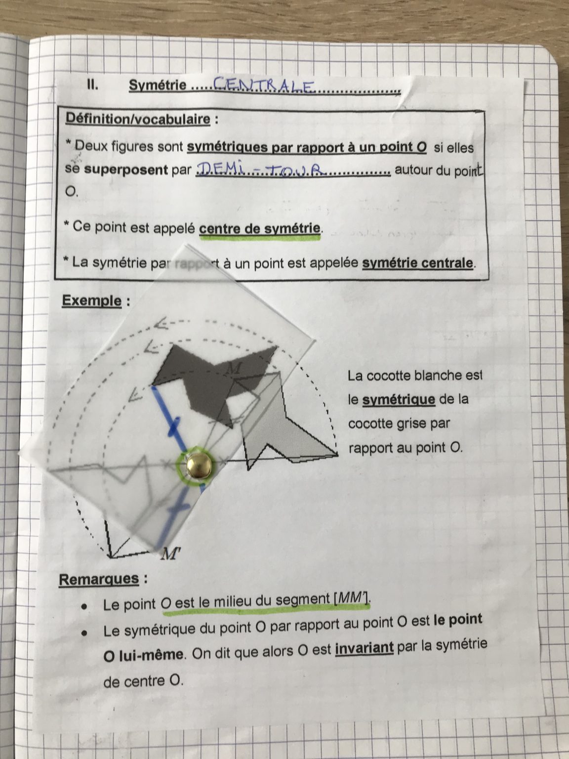 5ème_Chapitre 2 : Symétries – Formimaths