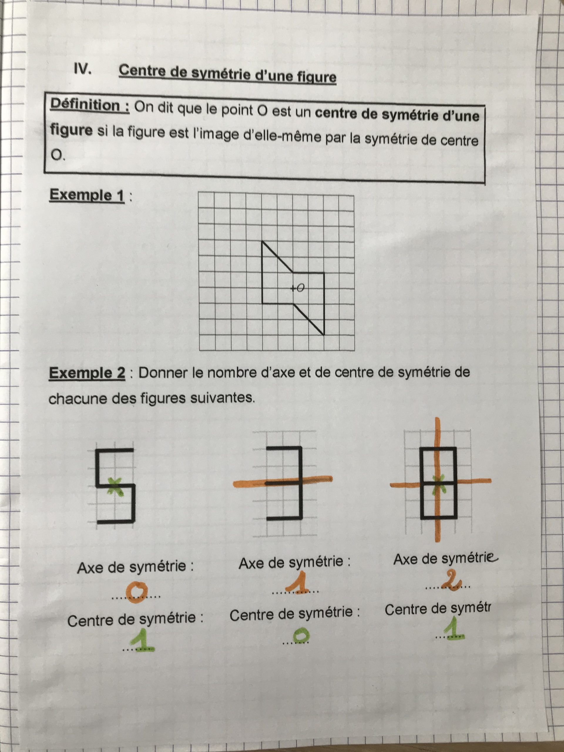 5ème_Chapitre 2 : Symétries – Formimaths
