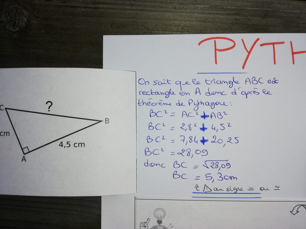 3e AP Le Th or me De Pythagore Formimaths