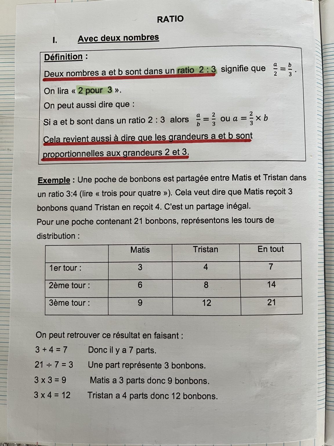 3ème_Ratios – Formimaths